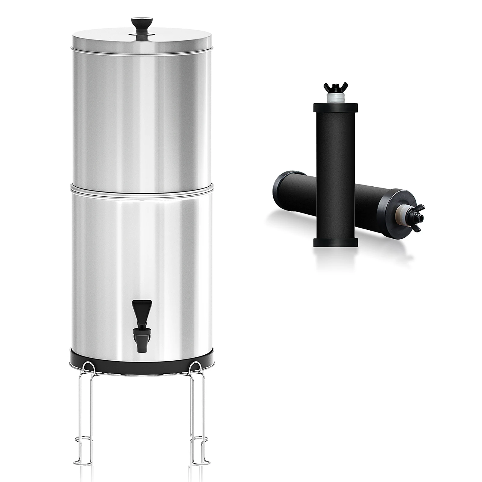 Gravity Water Filter System Water Filtration Bucket For Home Outdoor ...