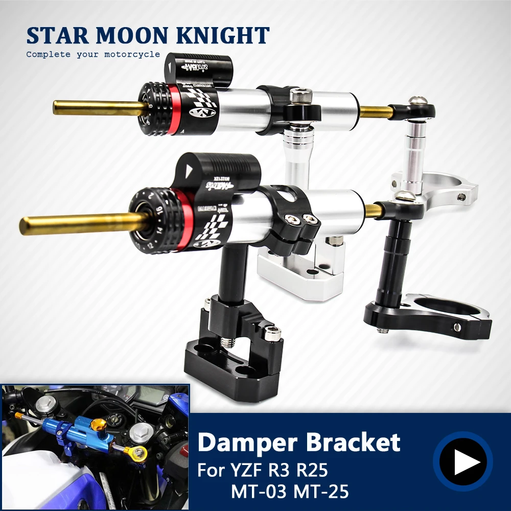 Motorcycles Steering Stabilize Damper Bracket | Damper Mount Bracket ...