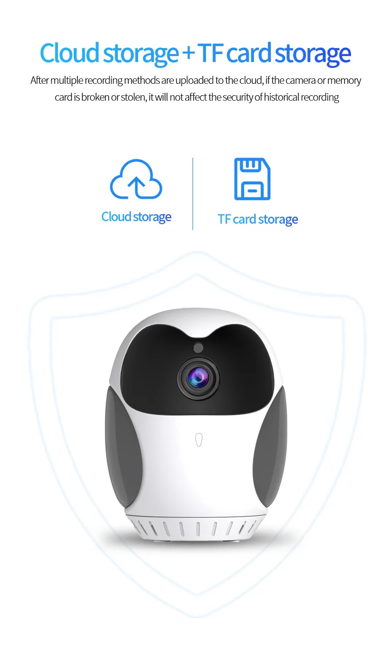 1080P WiFi IP Camera Home Security Owl CCTV Night Vision Motion ...