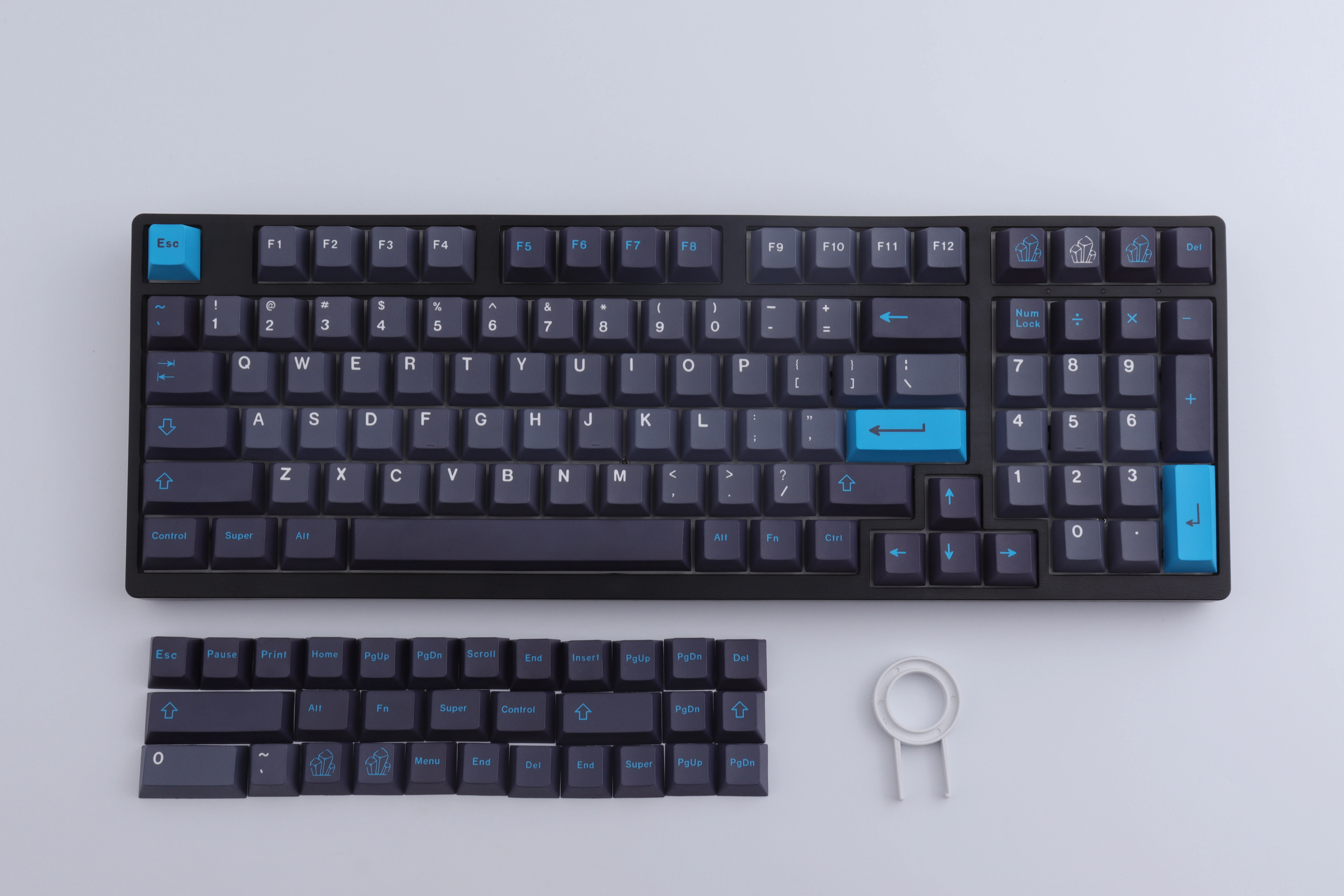 GMK Umbra keycaps, 129 Keys keycaps Cherry Profile DYE-SUB Personalized ...