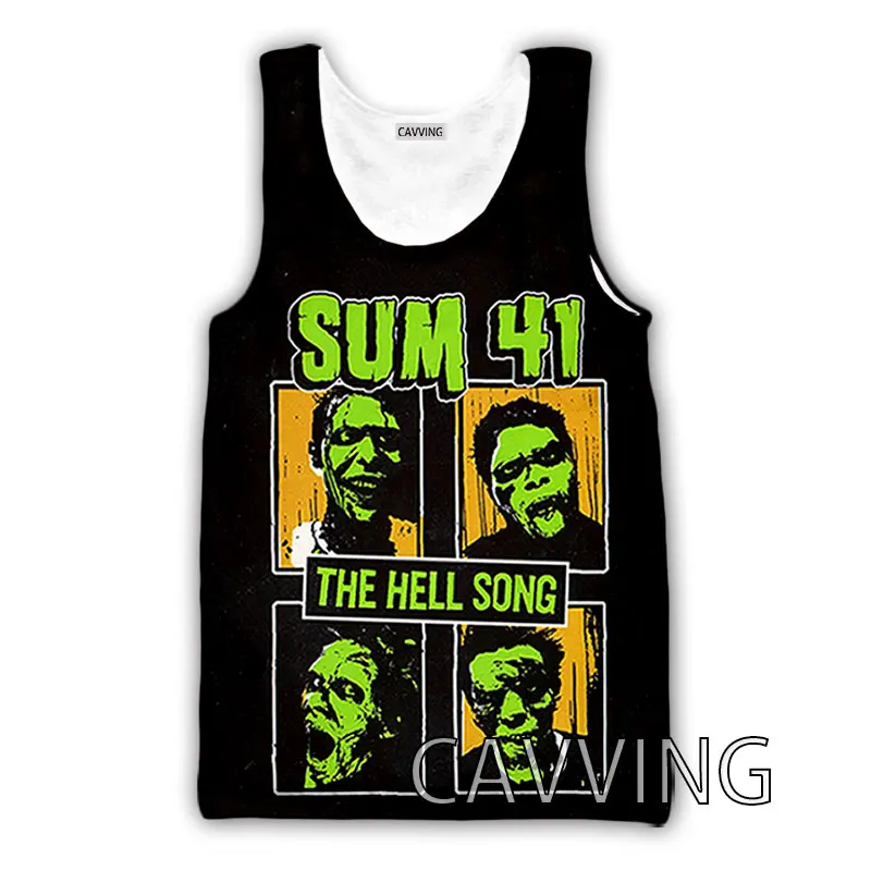 CAVVING-3D-Printed-SUM-41-Band-Tank-Tops-Harajuku-Vest-Summer ...