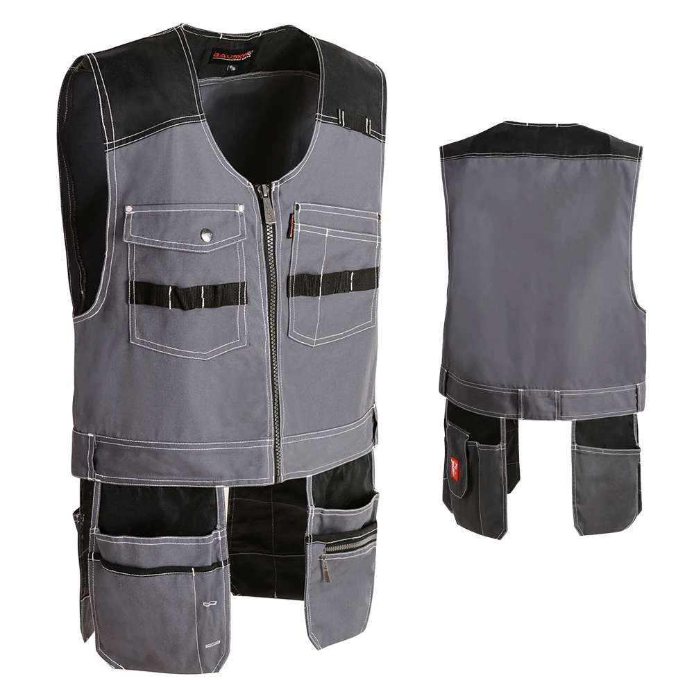 Craftsman Workwearเสื้อกั๊กยูทิลิตี้กระเป๋าKangarooสำหรับชาย|workwear ...