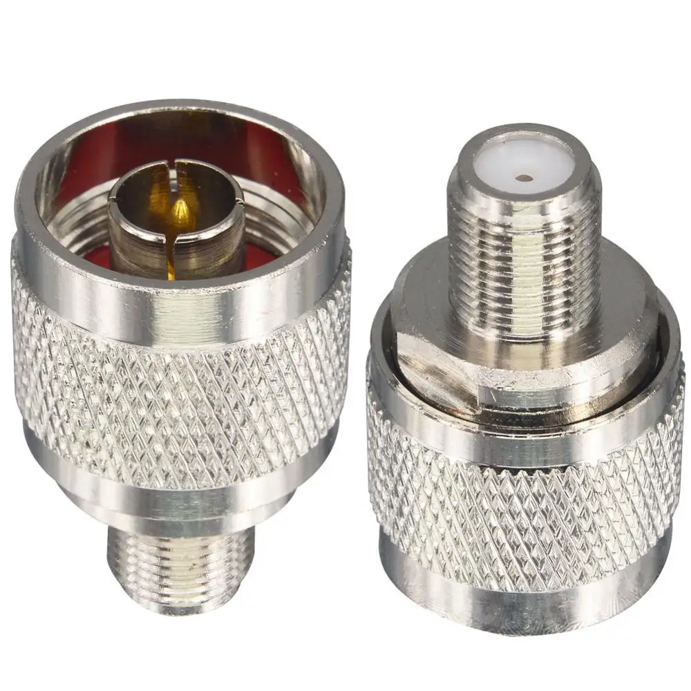 10 Pieces N Male To F Female Connector Antenna Rf Coaxial Coax Adapter ...