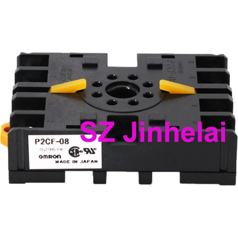 2pcs Omron P2cf-08 Authentic Original 8 Pin Connecting Relay Socket ...