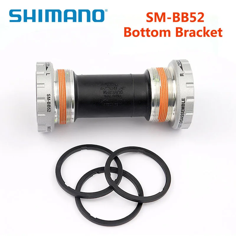 Shimano Deore SM BB52 Hollowtech II Mountain Bike Bottom Bracket 68/73mm BB52 Bottom Bracket ...