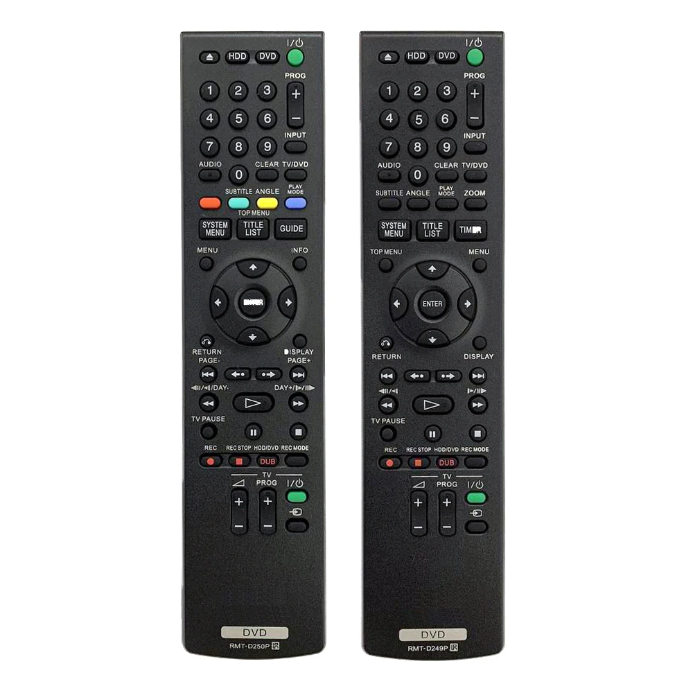 New RMT-D250P RMT-D249P For Sony DVD Remote Control RDR-DC205 RDR ...
