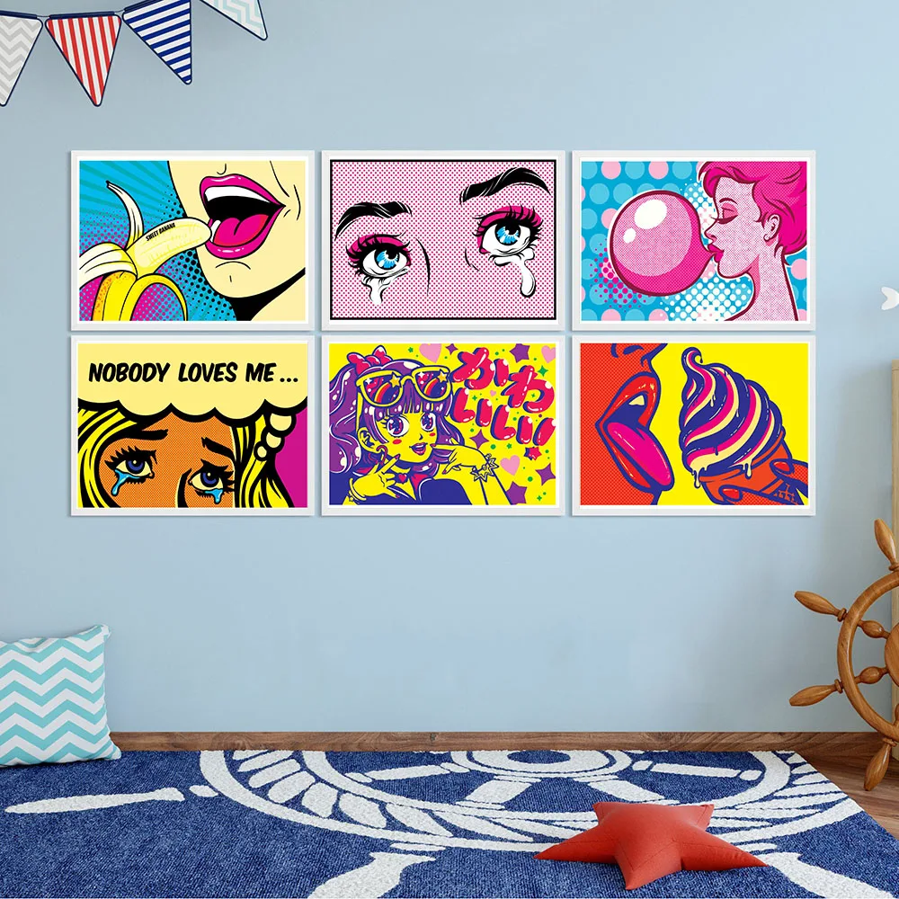 Retro Pop Art Posters