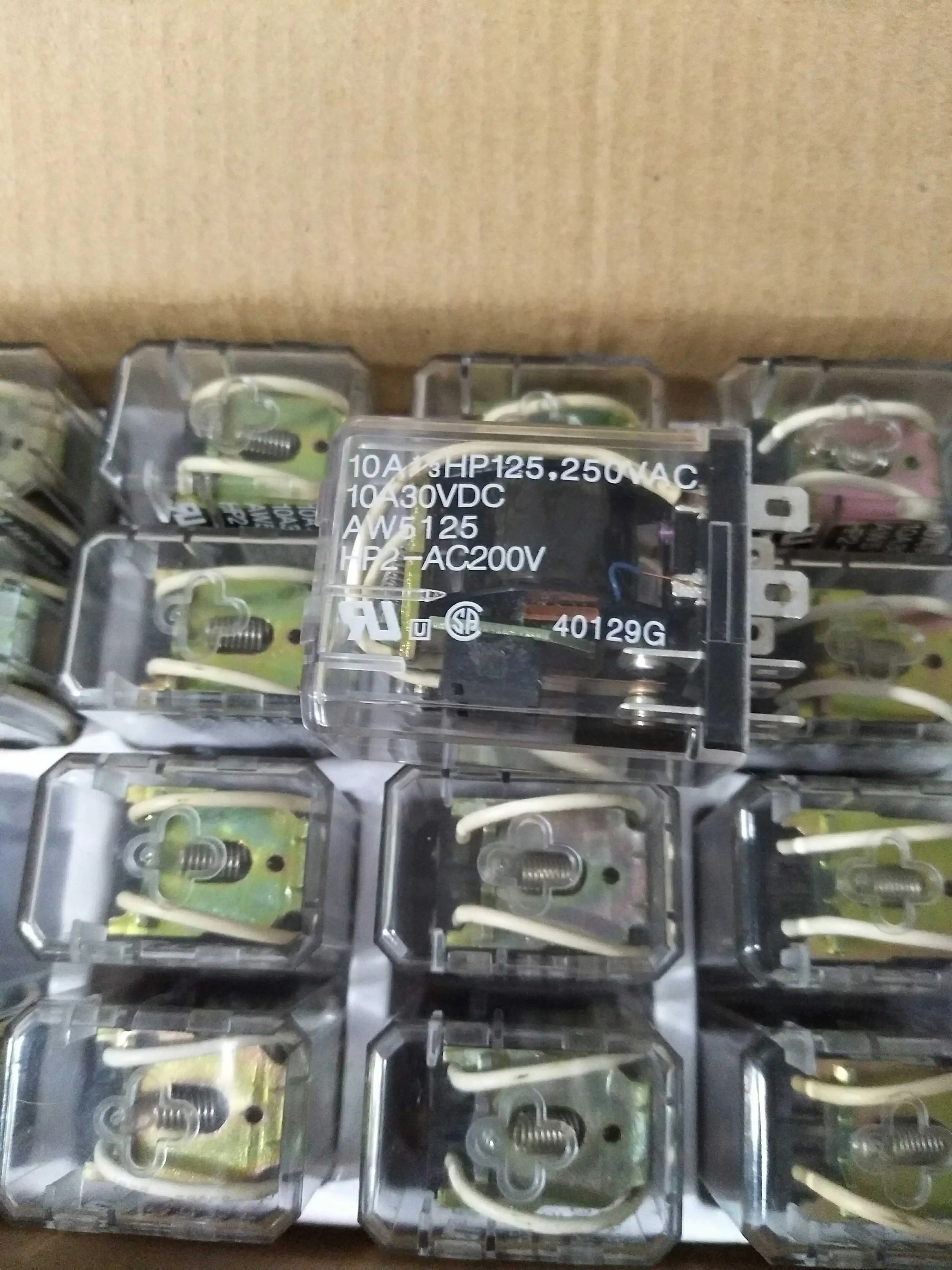 2 個HP2-AC200V Aw5125 リレー完全な電圧