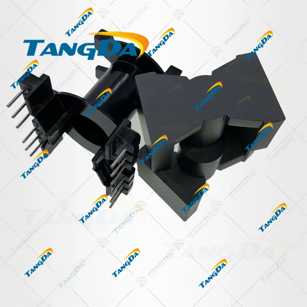 TANGDA PQ5050 PQ50-50 core Bobbin 6+6pin magnetic core+skeleton PC40 soft ferrite cores ...