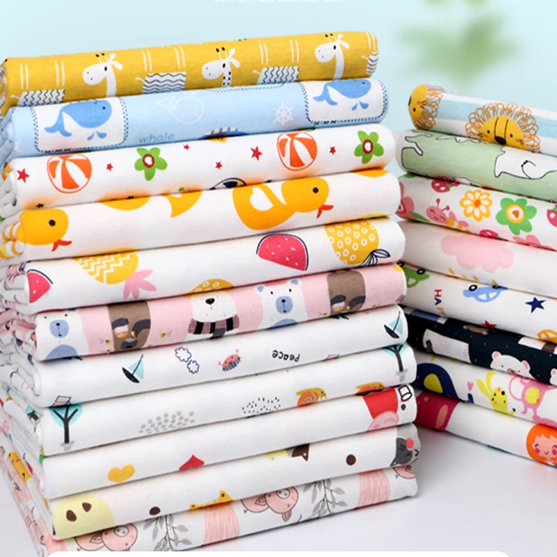 Pure Cotton Knitted Fabric A Class No Fluorescent Agent Children ...