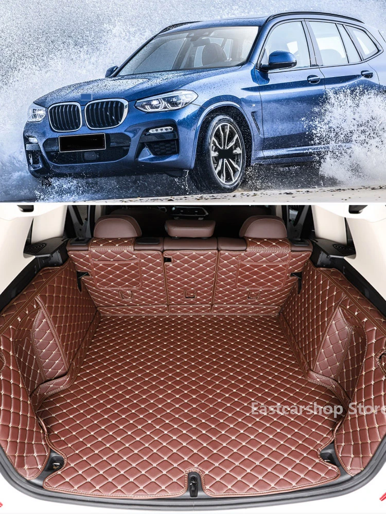 【パーツの】 Cover Rear Trunk BMW X3 2018 2019アクセサリーリアトランクリッドスイッチハンドルカバークローム ...