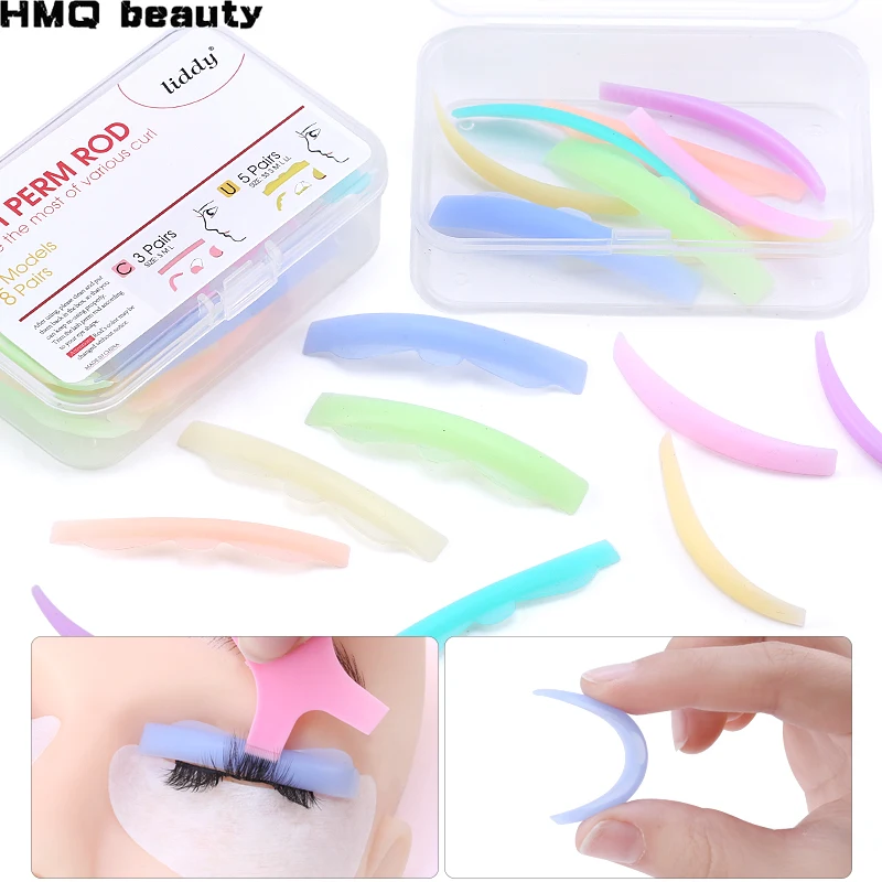 8-Pairs-Eyelash-Perming-Pad-Silicone-Eyelashes-Perming-Curler-Reusable ...
