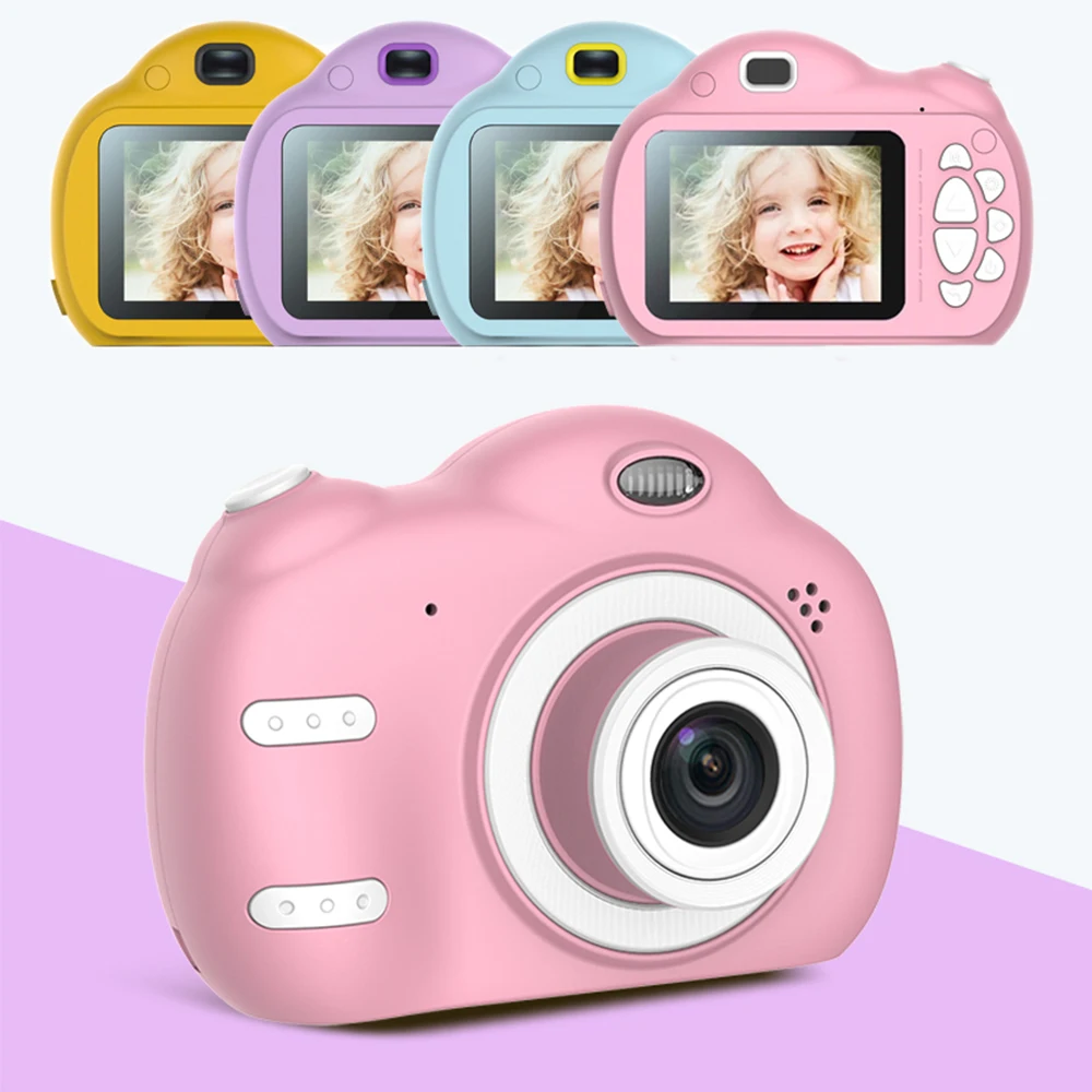 Kids Digital Camera Toys 2.4 Inch HD Screen 20 Languages Birthday Gifts ...