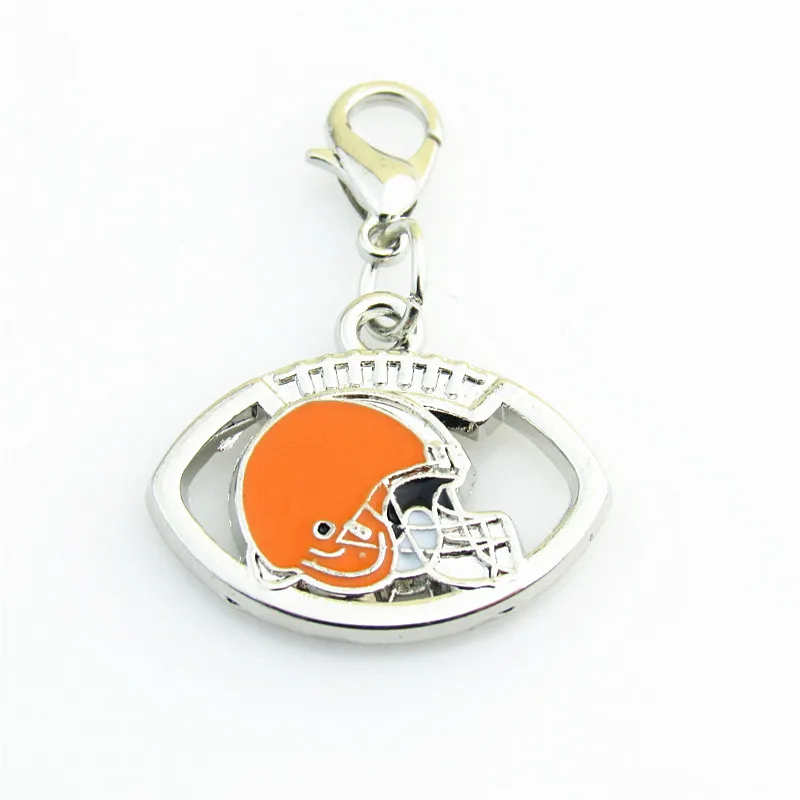 Craft Supplies & Tools Jewelry & Beauty Football Team Charms/Team ...