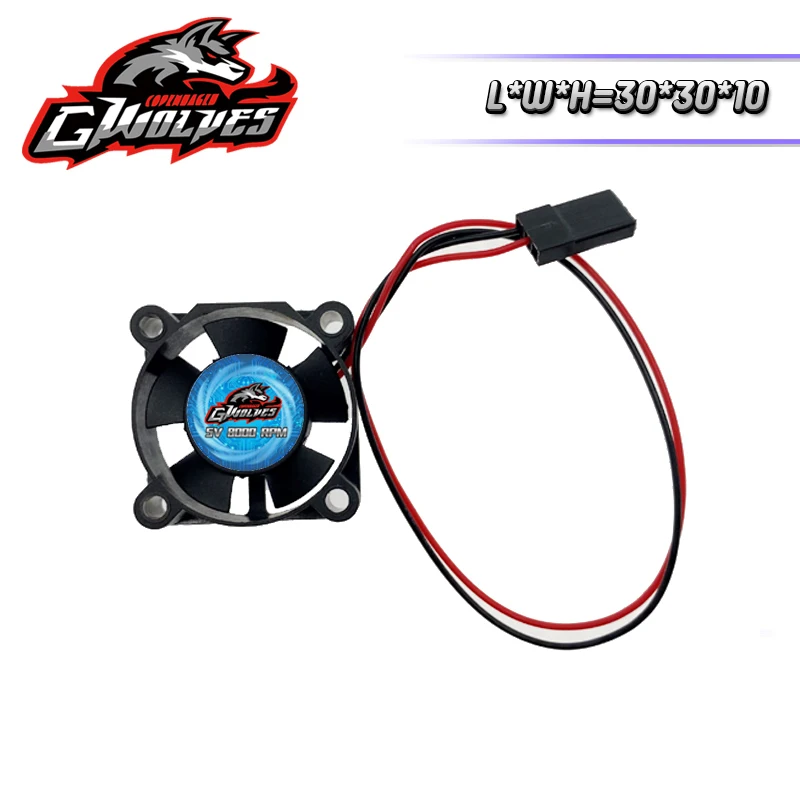 RC fan 25/30/35/40/50mm 8000RPM 5V-7V DC High wind cool Motor ESC fan ...