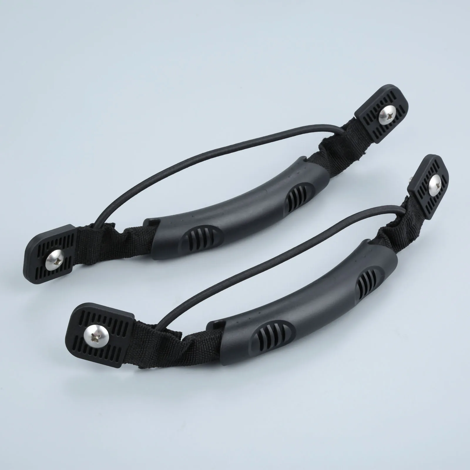 2 Pcs Boat Side Mount Nylon Carry Handles With Paddle Bungee Hardware ...