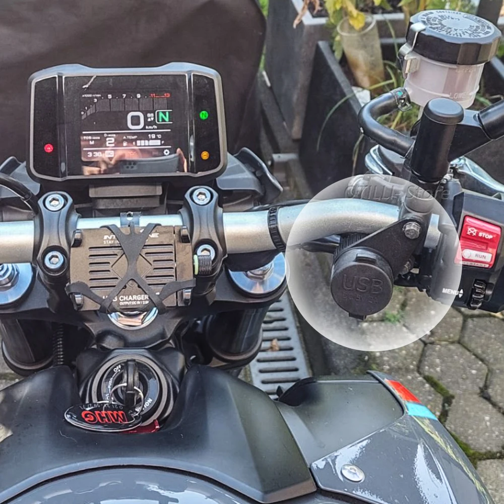 New-Motorcycle-Dual-USB-Socket-Fast-Charging-Phone-Ipad-Charge ...