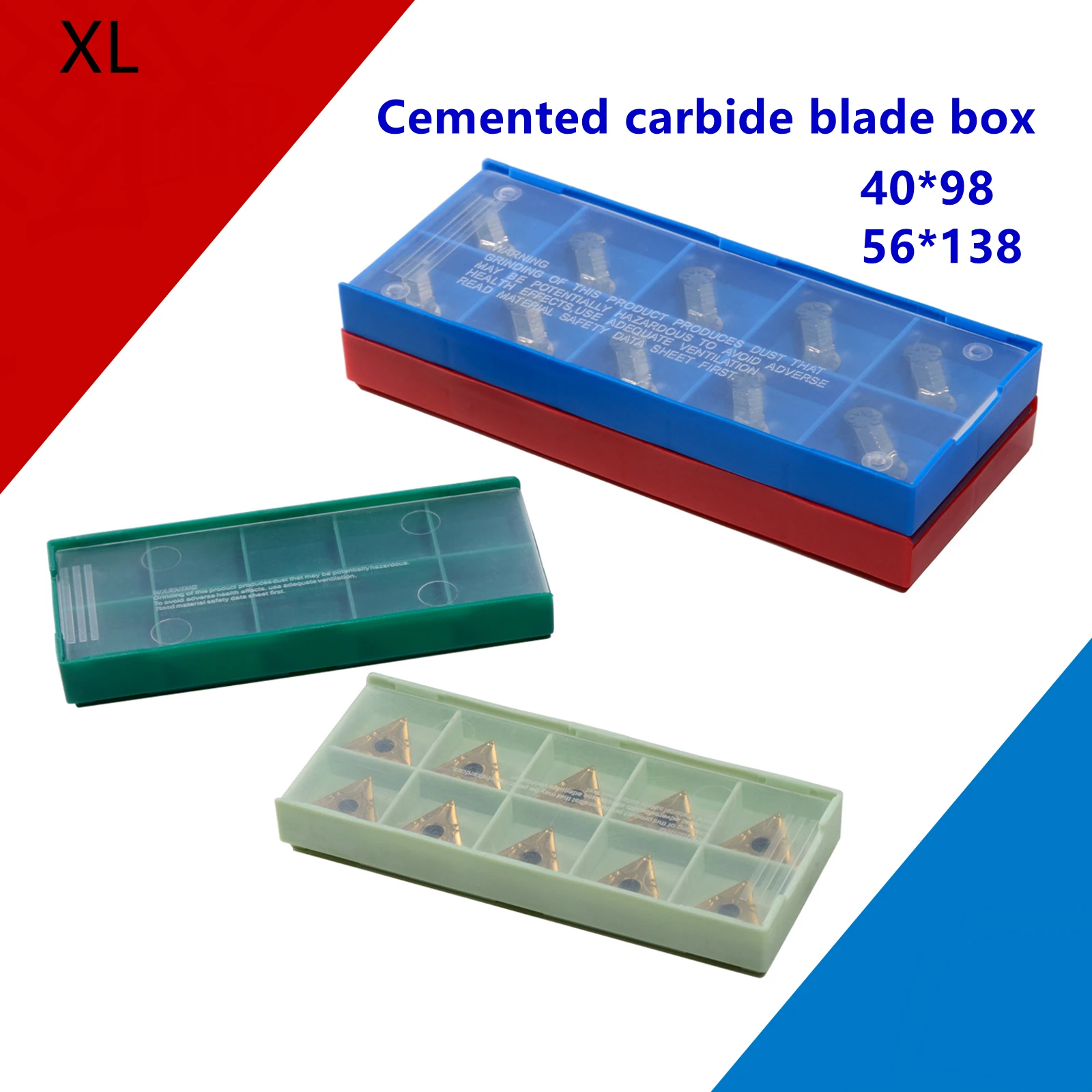 Original-Small-Empty-Plastic-Rectangular-Box-For-CNC-Carbide-Inserts ...