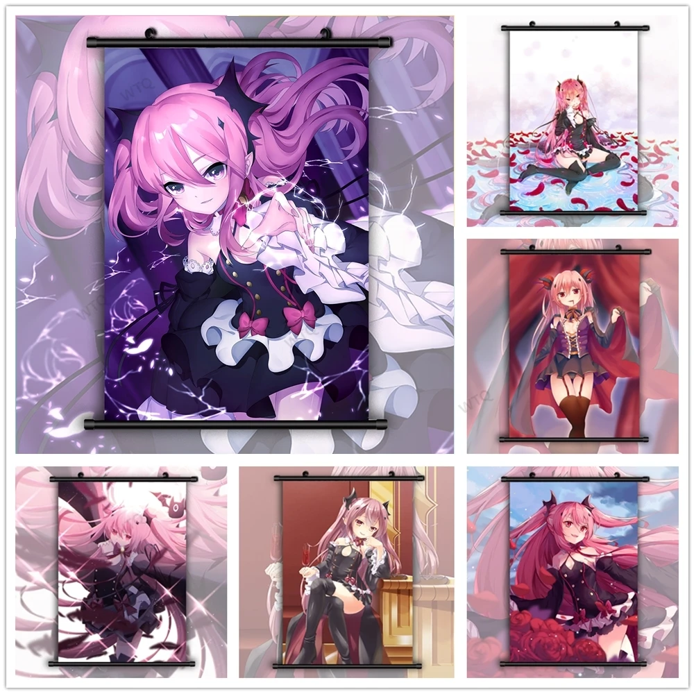 WTQ Anime Posters Seraph of The End Krul Tepes Chess Belle Anime Manga ...
