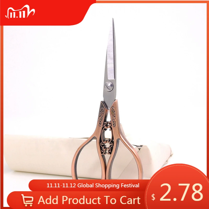 4-2-inch-Antique-Style-Sewing-Scissors-Gadget-Cuts-Straight-Guided-and ...