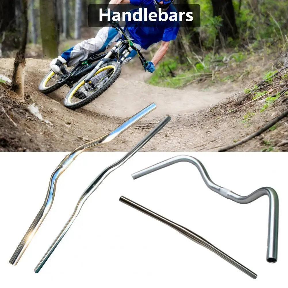 Aluminum Alloy Bicycle Handlebars Curved Handlebars Horizontal Handles ...