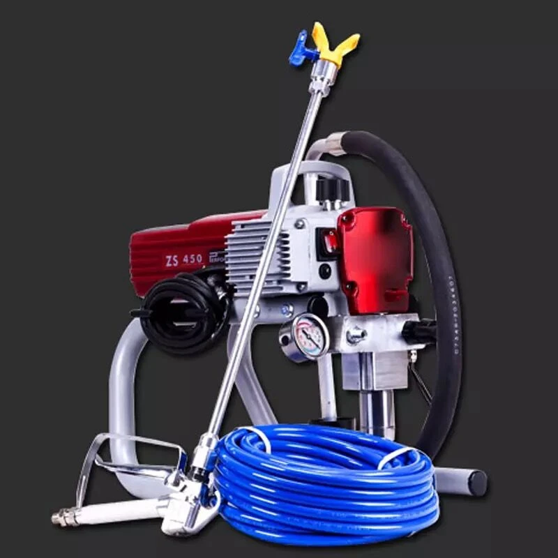 High Pressure Airless Latex Paint Spraying Machine Latex Paint Spraying ...