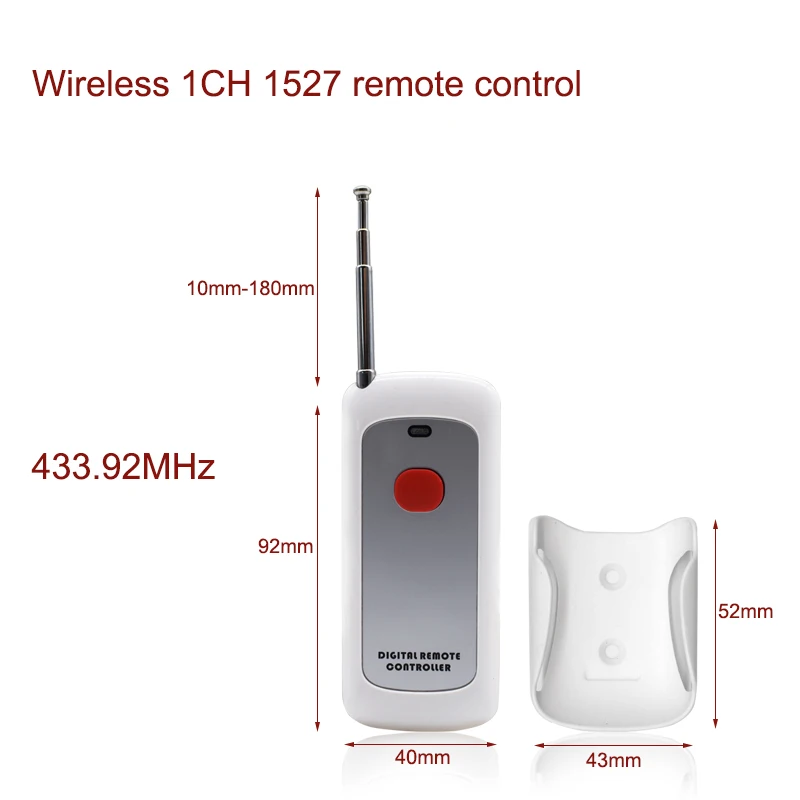 Long-Range-433Mhz-Wireless-Remote-Control-1527-Learning-Code-433mhz ...