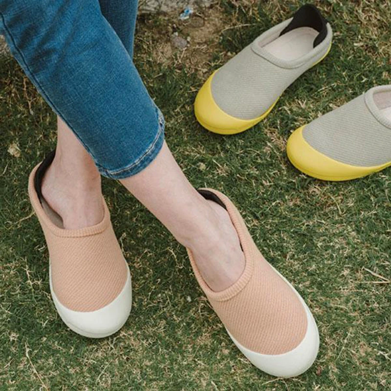 Unisex Slippers With Removable Sole Universal Innovative Step In Snap ...