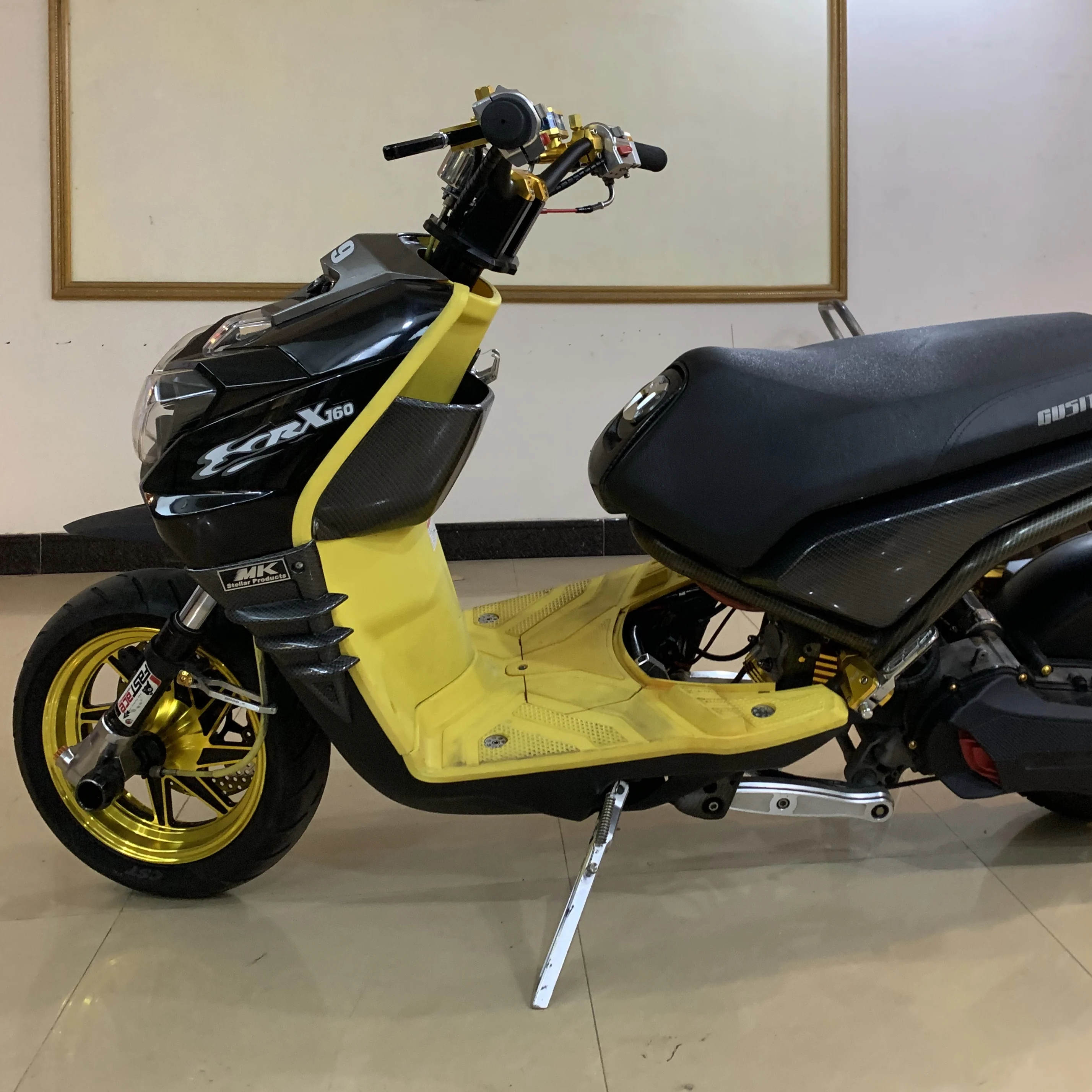 BWS125 Body Kit Front Light Inner Panel Fairing Kits Racing Tuning ...