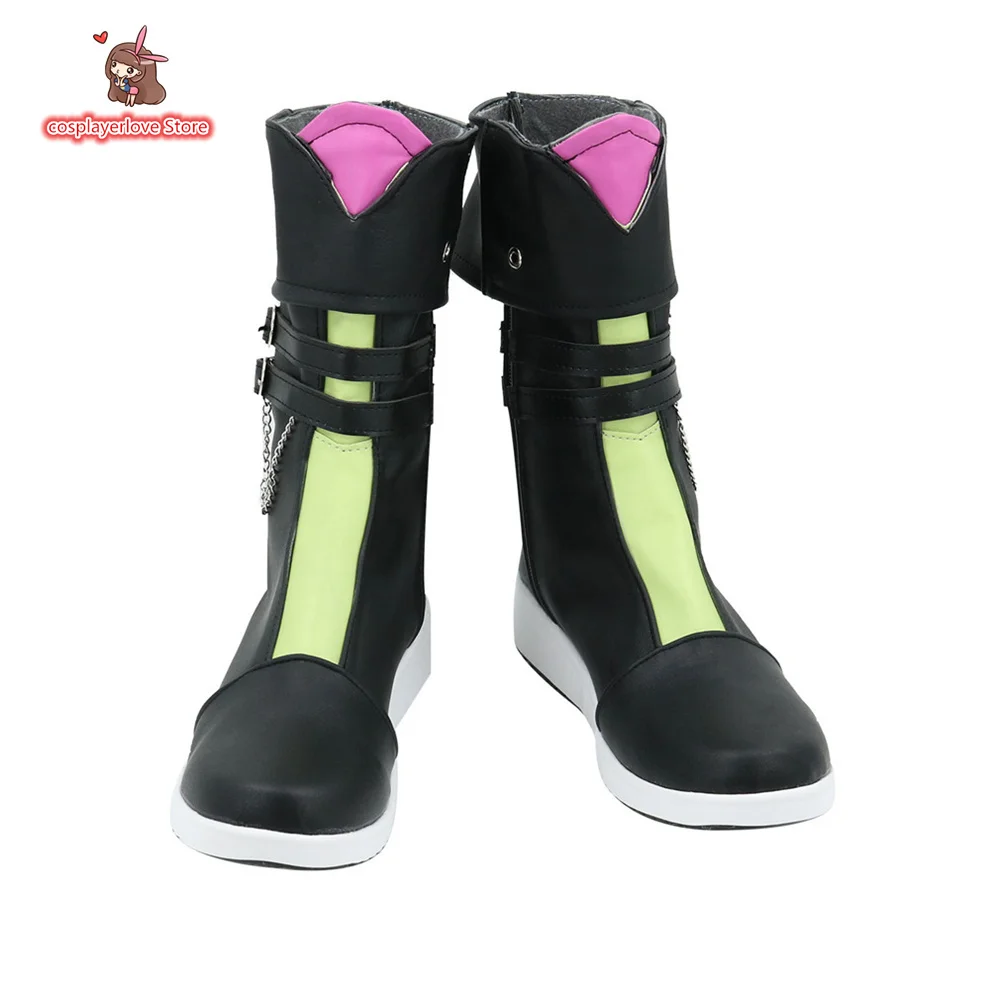 Anime Soulworker Online Chii Aruel Cosplay Shoes Boots Halloween ...
