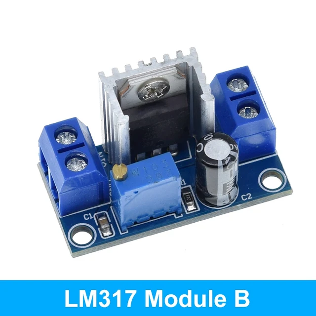 LM317T DC-DC Adjustable Converter Buck Step Down Circuit Board Module ...