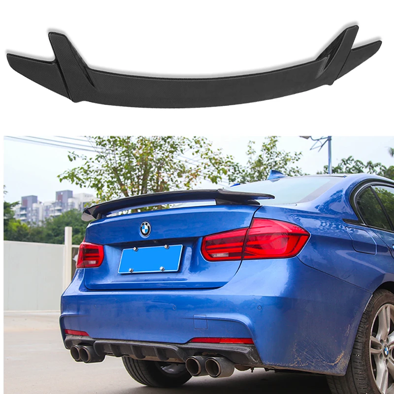 GT 스타일링 카본 파이버 리어 윙 스포일러 for BMW F30 3 시리즈 320i 328i 328d 세단 & F80 M3 ...