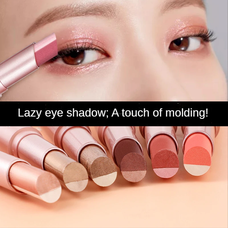 High Quality Double Color Gradient Eye Shadow Stick Matte Eyeshadow ...