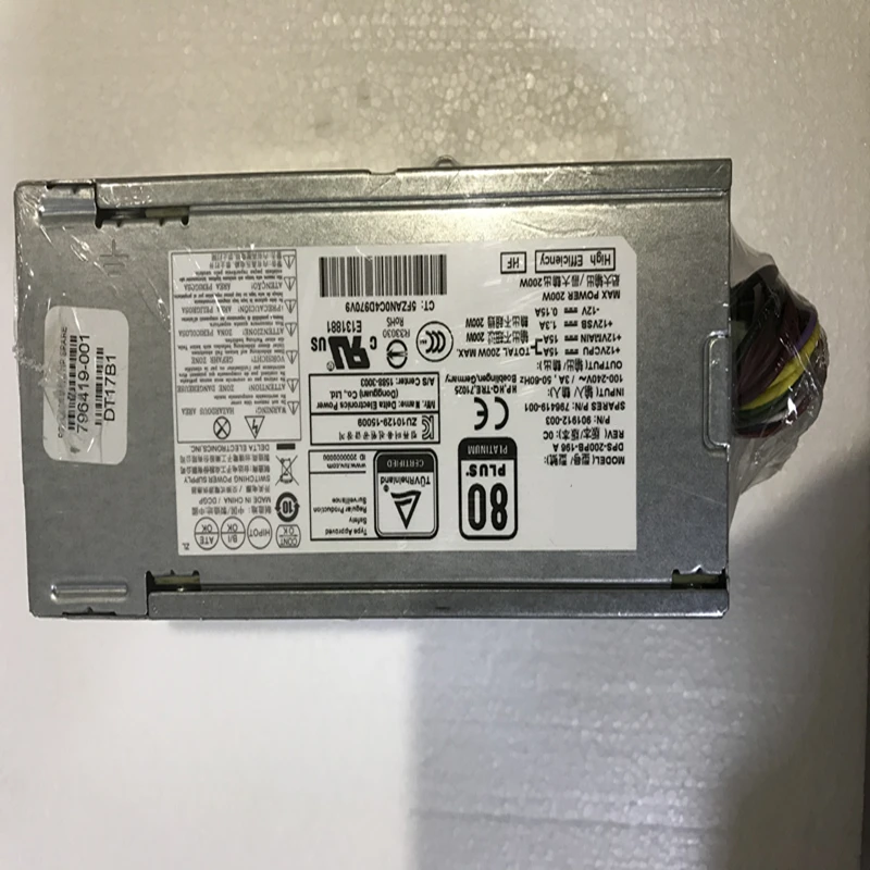 Original PSU For HP ProDesk G2 SFF 6Pin 200W Power Supply DPS-200PB-196 ...