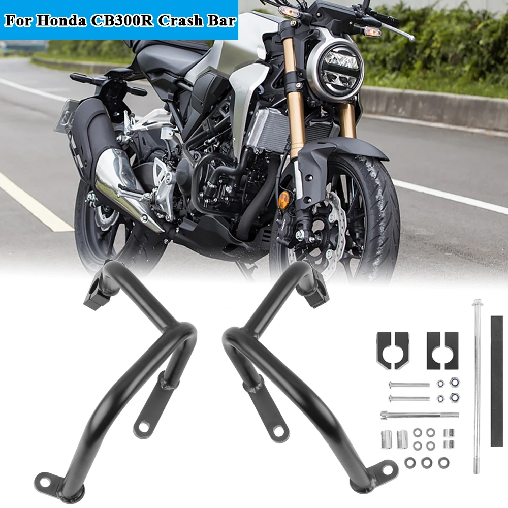 Crash Bars For Honda Cb300r 2018 2019 2020 Highway Lower Engine Guard ...