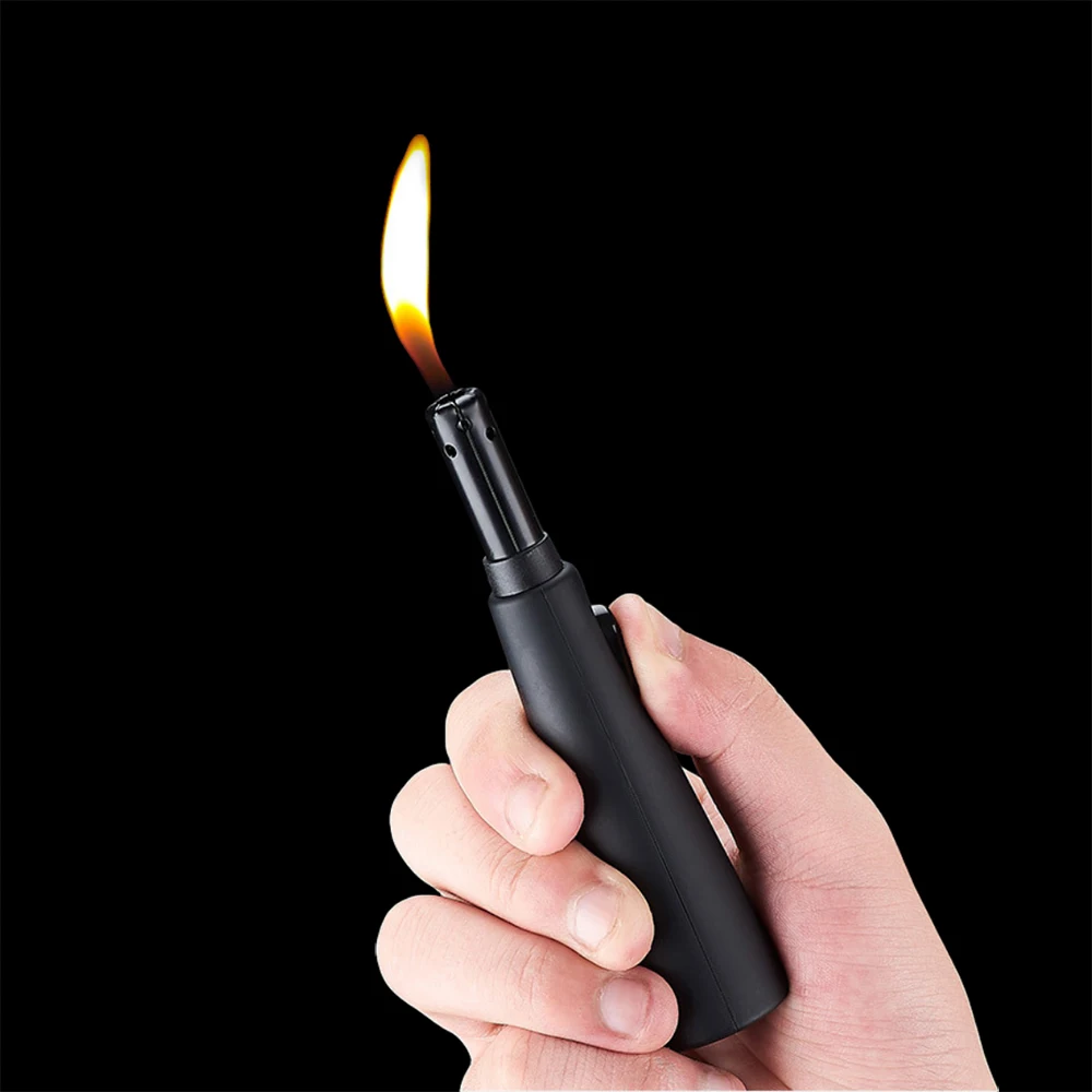 Candle-Lighter-Butane-Refillable-Gas-type-Lighter-for-Smoking-Kitchen ...