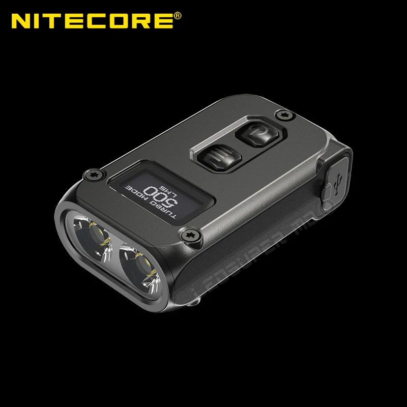 Nitecore tini2 500 lumen USB C recarregável chaveiro lanterna|Lanternas ...