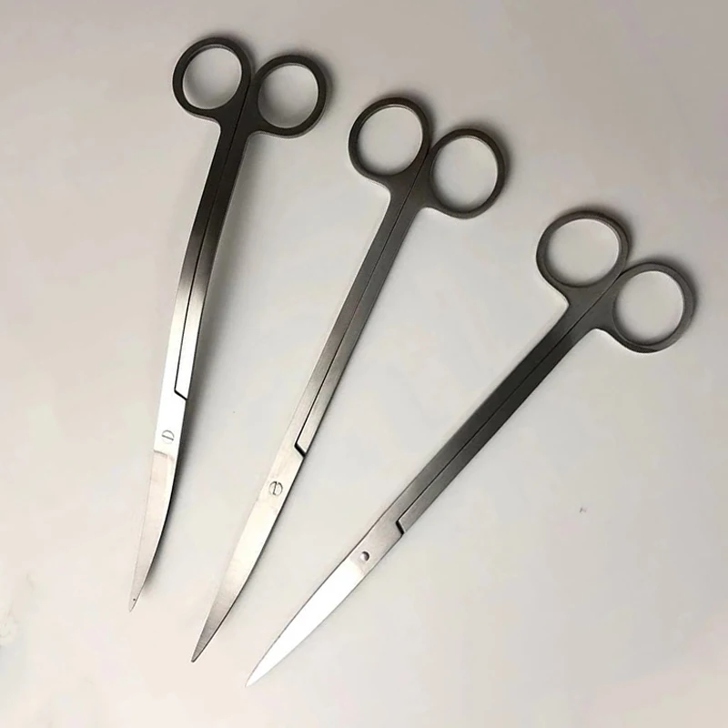 1pc Curved Aquarium Scissors 25cm Stainless Steel For Plants Terrarium ...