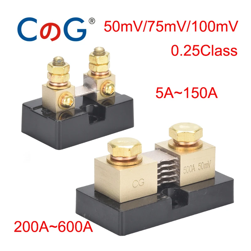 Cg 0.25 Usa Type Fl-15 5a 10a 20a 50a 75a 100a 300a 500a 600a 50mv 75mv 100mv Brass Current ...