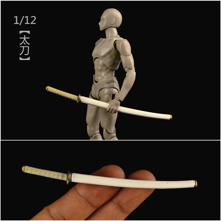 1-12-Scale-accessories-Plastic-sword-model-Japanese-katana-model-fit-6 ...