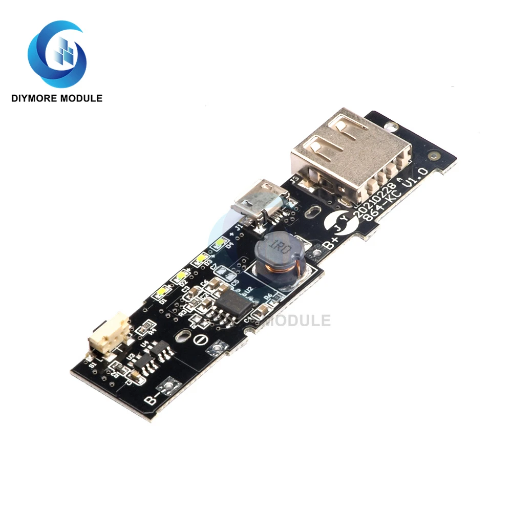 Dc 5v 2a Usb Power Bank Charge Module 18650 Battery Li-ion Lithium ...