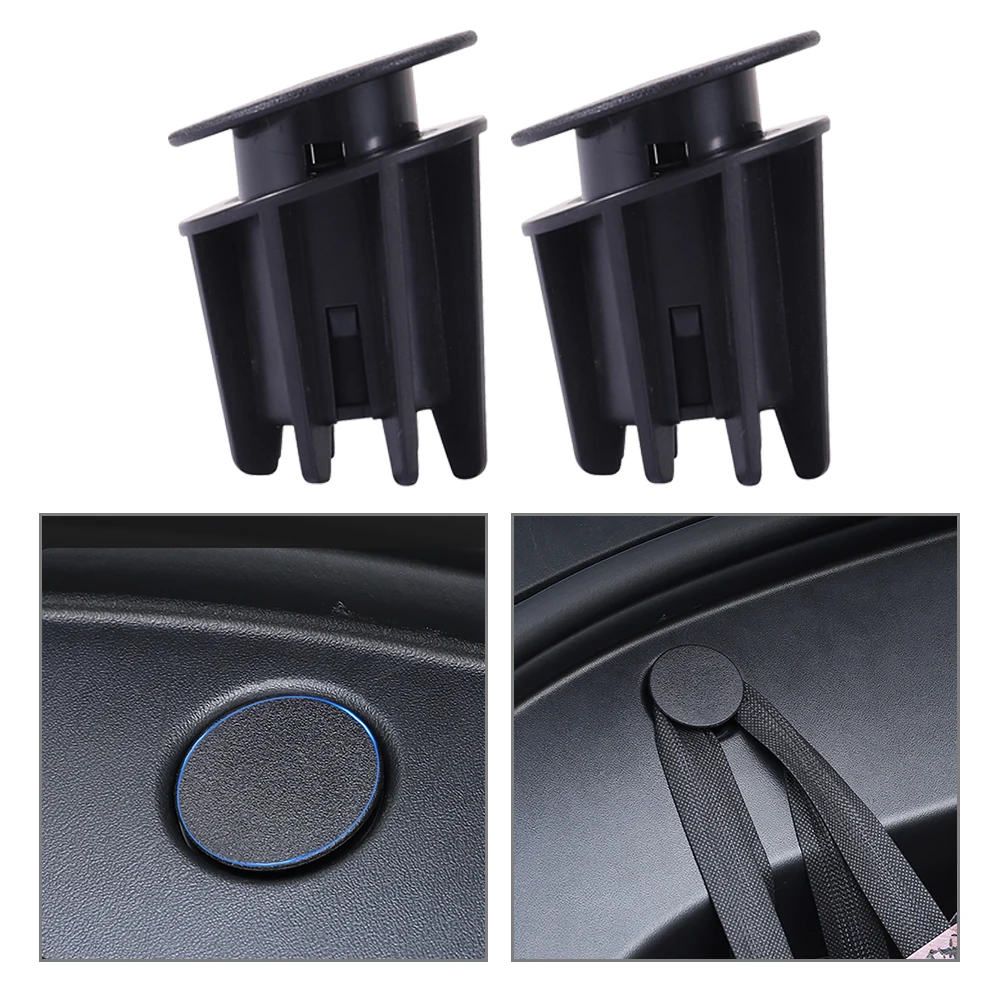 2pcs Car Front Spare Box Organizer Concealed Hook For Tesla Model 3 ...