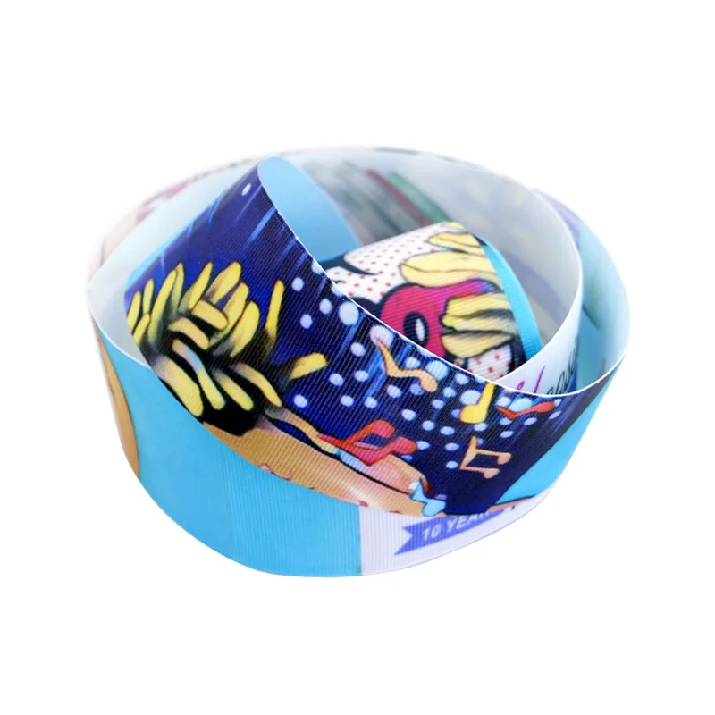 10-50-yards-75mm-Grosgrain-Ribbon-Custom-Printed-Single-Sided-Printing ...