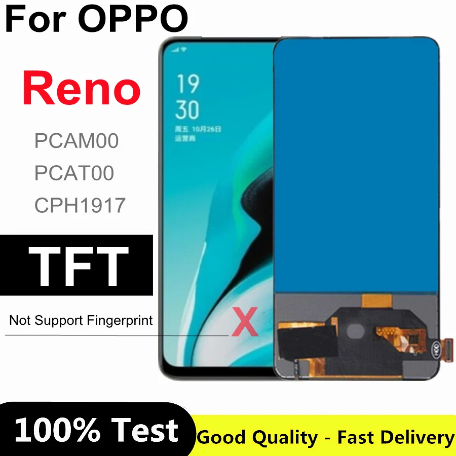 TFT-Black-6-4-inch-For-Oppo-Reno-LCD-DIsplay-Touch-Screen-Digitizer ...