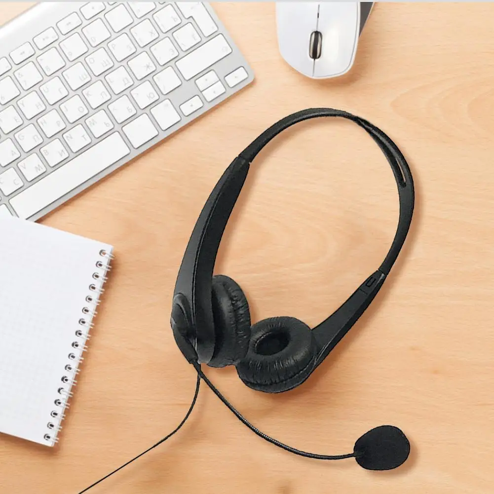 Headset-USB-Telephone-Headset-Call-Center-Noise-Cancelling-Corded ...