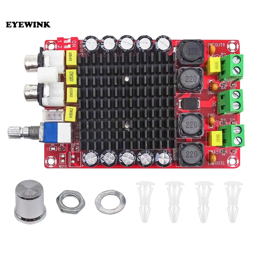 Smart Electronics Tda7498 DC 14-34V Amplifier Board Of Class D 2X100W Dual Channel Audio Stereo ...