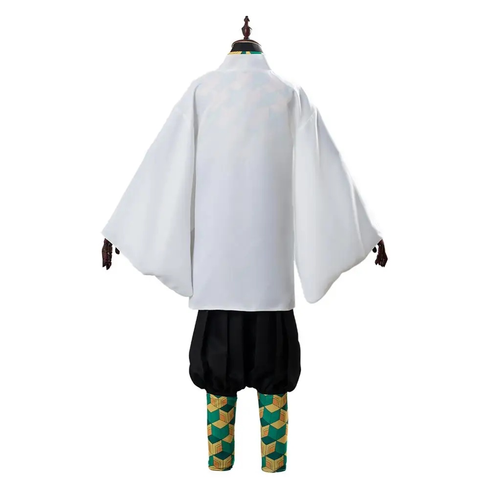 Anime Demon Slayer Kimetsu No Yaiba Sabito Cosplay Costume - AllCosplay.com