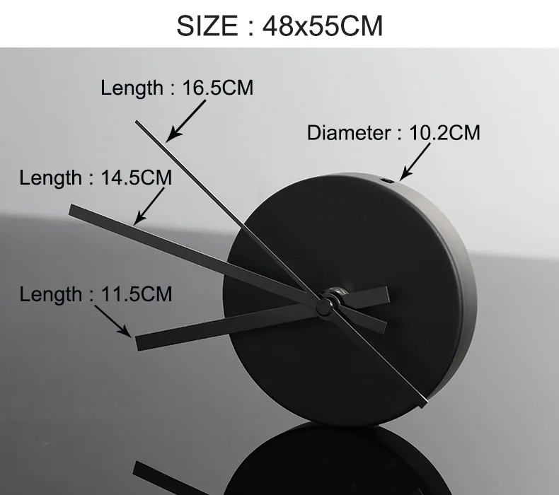 DIY 3D Wall Clock | asghedom.com