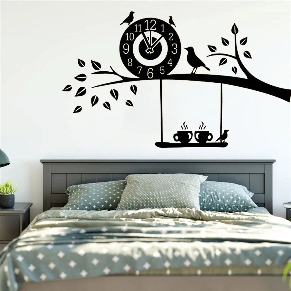 Vinyl Wall Decal Clock