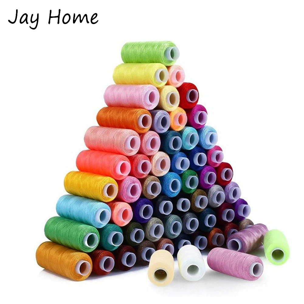 30/60colors Sewing Thread 250 Yards Polyester Thread Spools Kit For ...